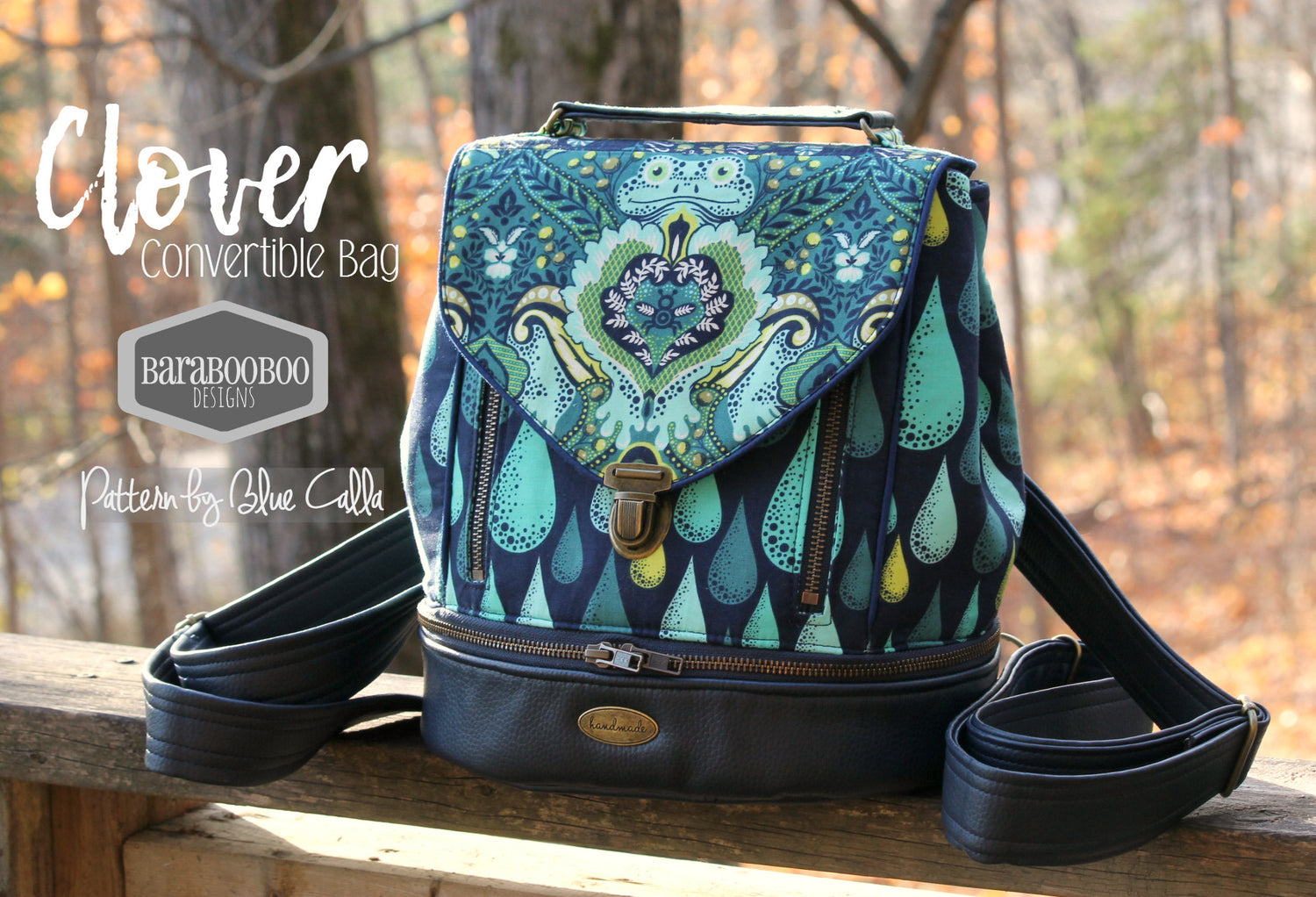Introducing the Clover Convertible Bag! – Blue Calla Patterns