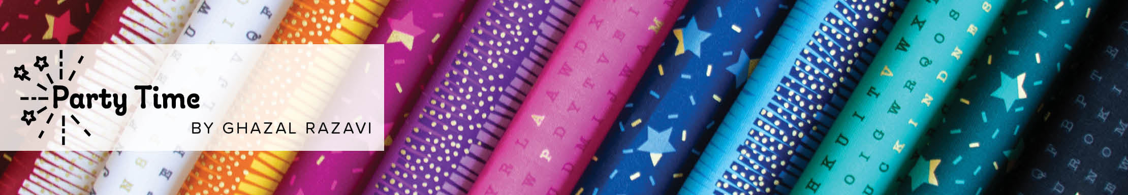 Party Time - Ghazal Razavi – Blue Calla Patterns