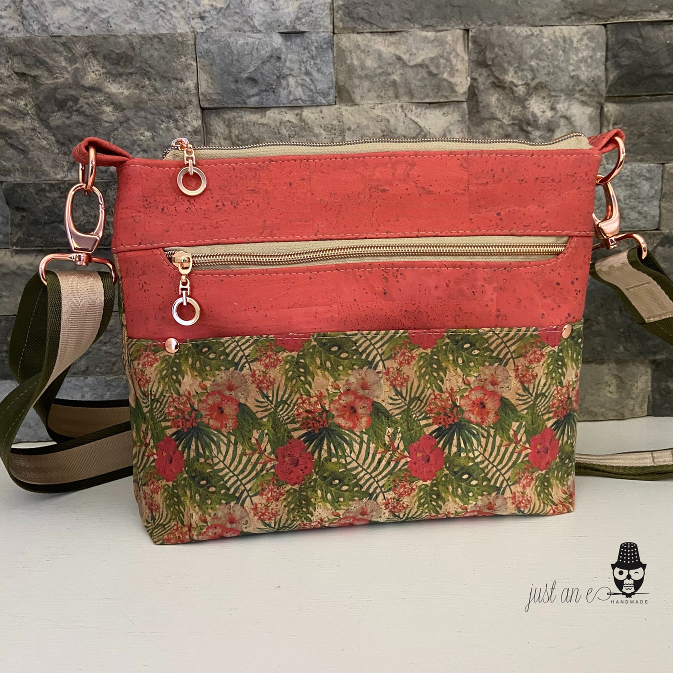 Zabelia Triple Zip Bag - PDF sewing pattern – Blue Calla Patterns