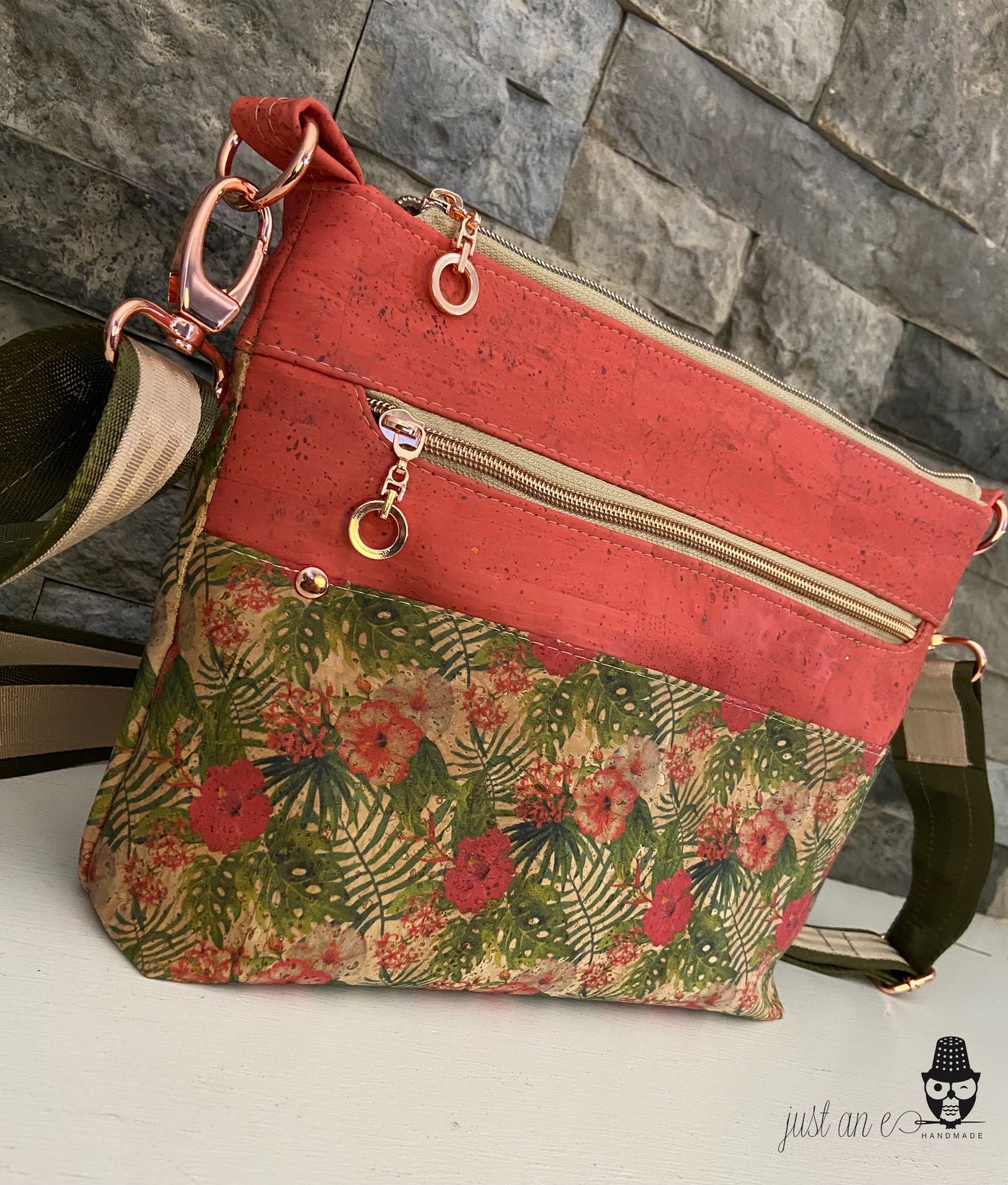 Zabelia Triple Zip Bag - PDF sewing pattern – Blue Calla Patterns