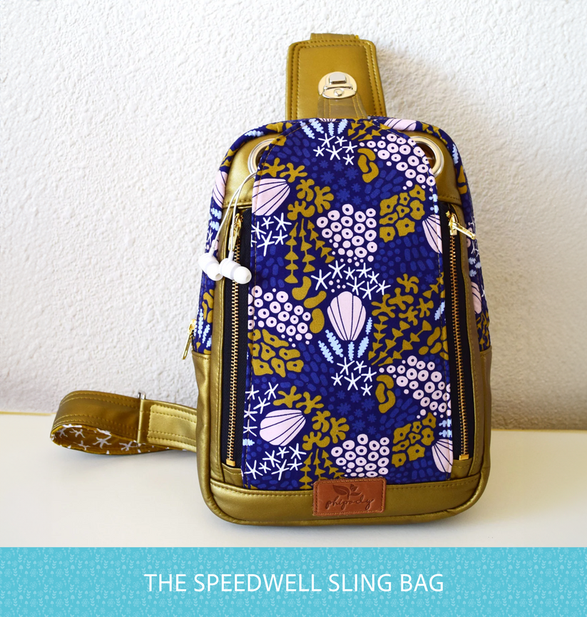 The Speedwell Sling Bag - PDF Sewing Pattern – Blue Calla Patterns