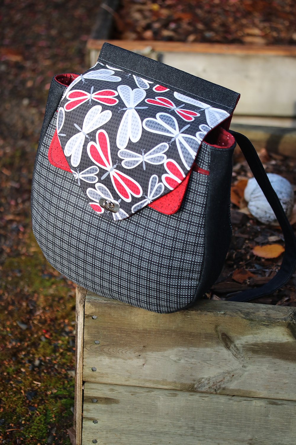 The Bellflower Backpack - PDF Sewing pattern – Blue Calla Patterns