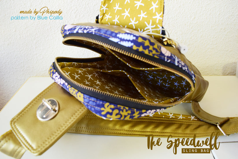 The Speedwell Sling Bag - PDF Sewing Pattern – Blue Calla Patterns