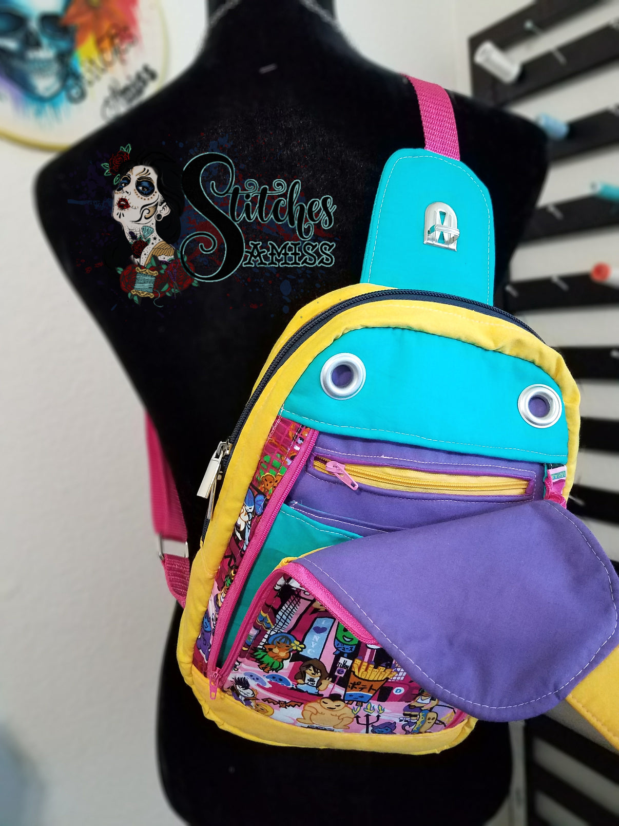 The Speedwell Sling Bag - PDF Sewing Pattern – Blue Calla Patterns