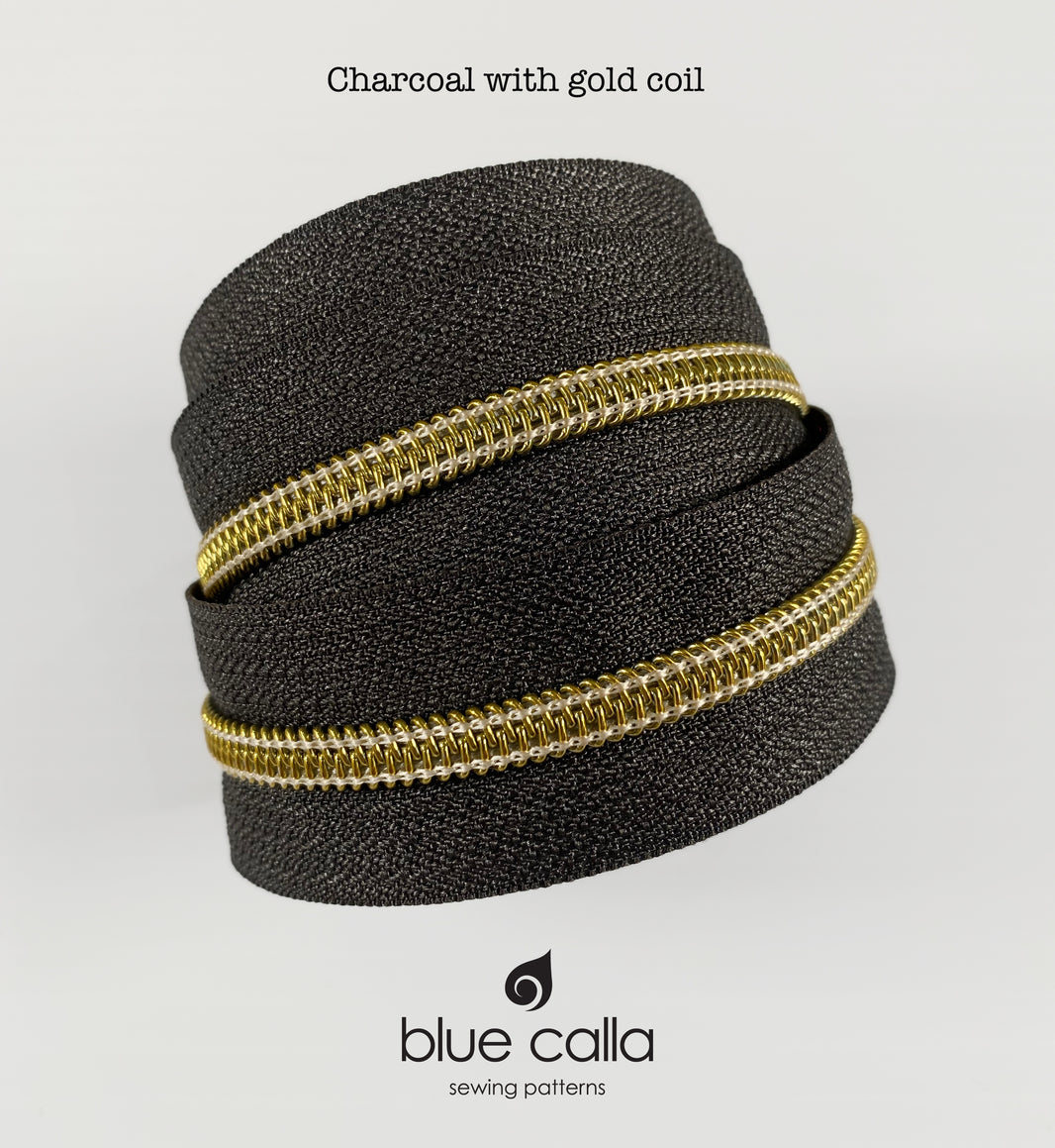 Gold Coil – Blue Calla Patterns