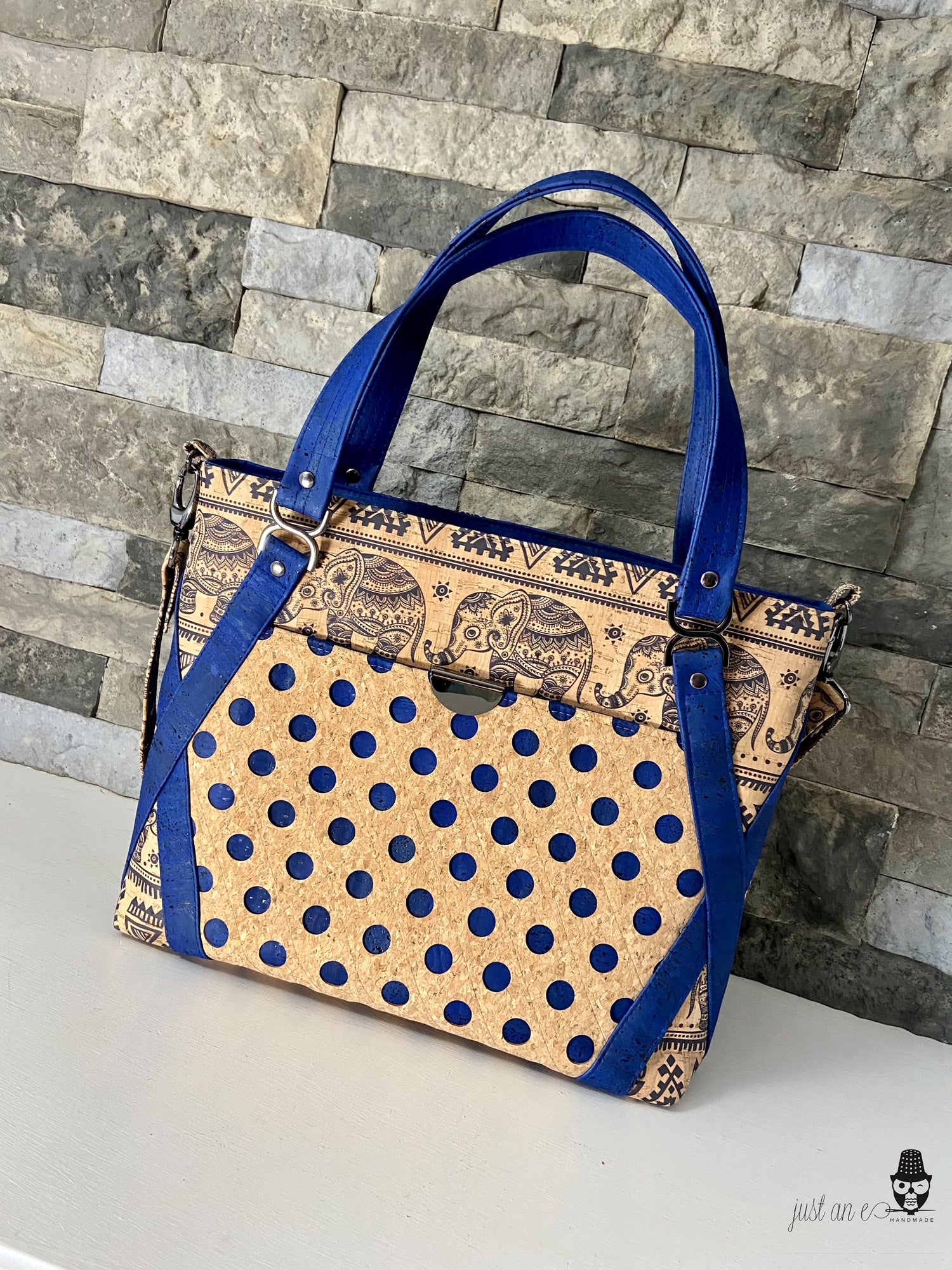 Passion Flower Tote - PDF Sewing pattern – Blue Calla Patterns